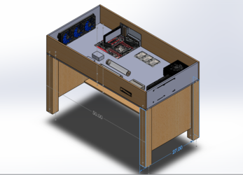 Pc inside table store